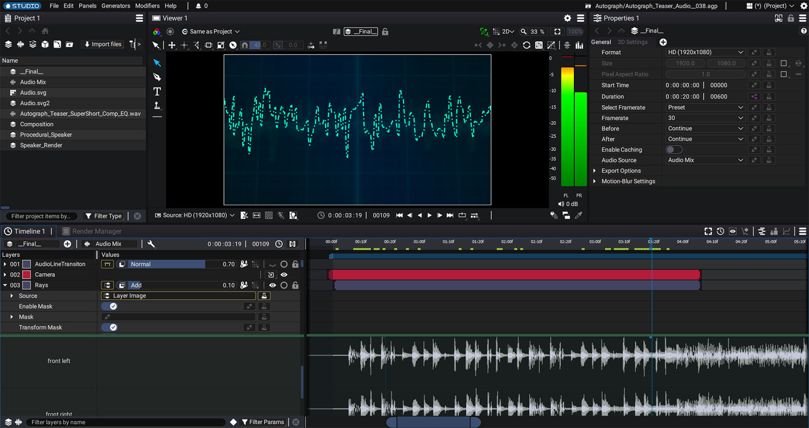 Get the latest version of Autograph - befores & afters