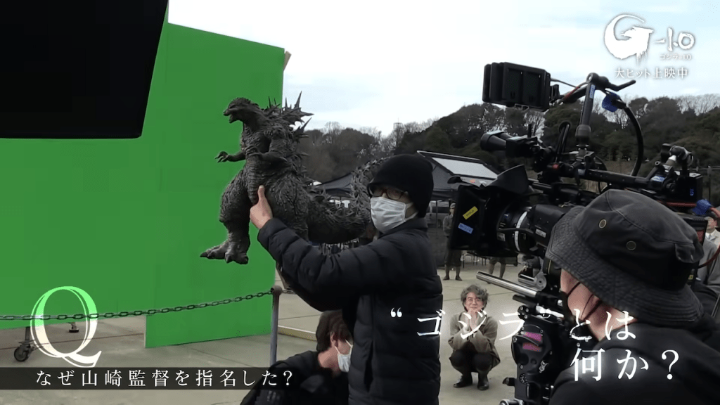 This 'Godzilla Minus One' behind the scenes footage is a fun watch ...