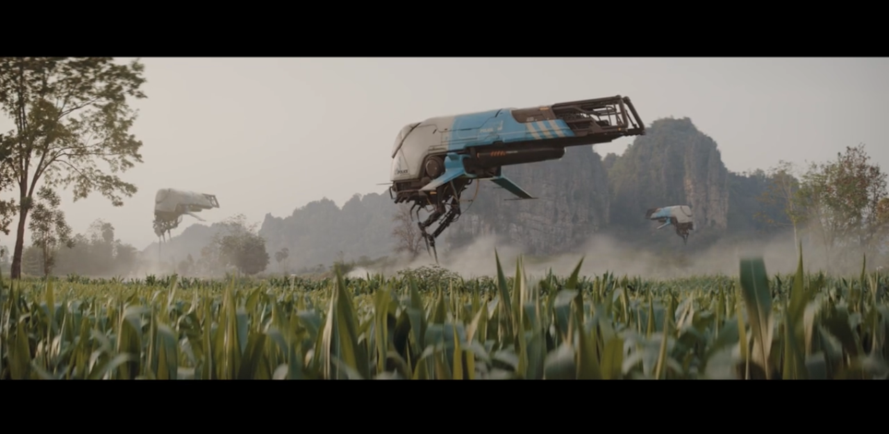 Watch FIN Design + Effects' VFX breakdown for 'The Creator' - befores ...
