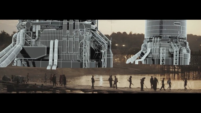 See how the floating village in 'The Creator' was crafted with the help ...