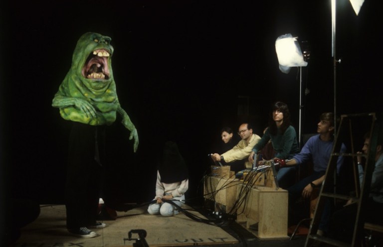How the original Slimer was made – befores & afters