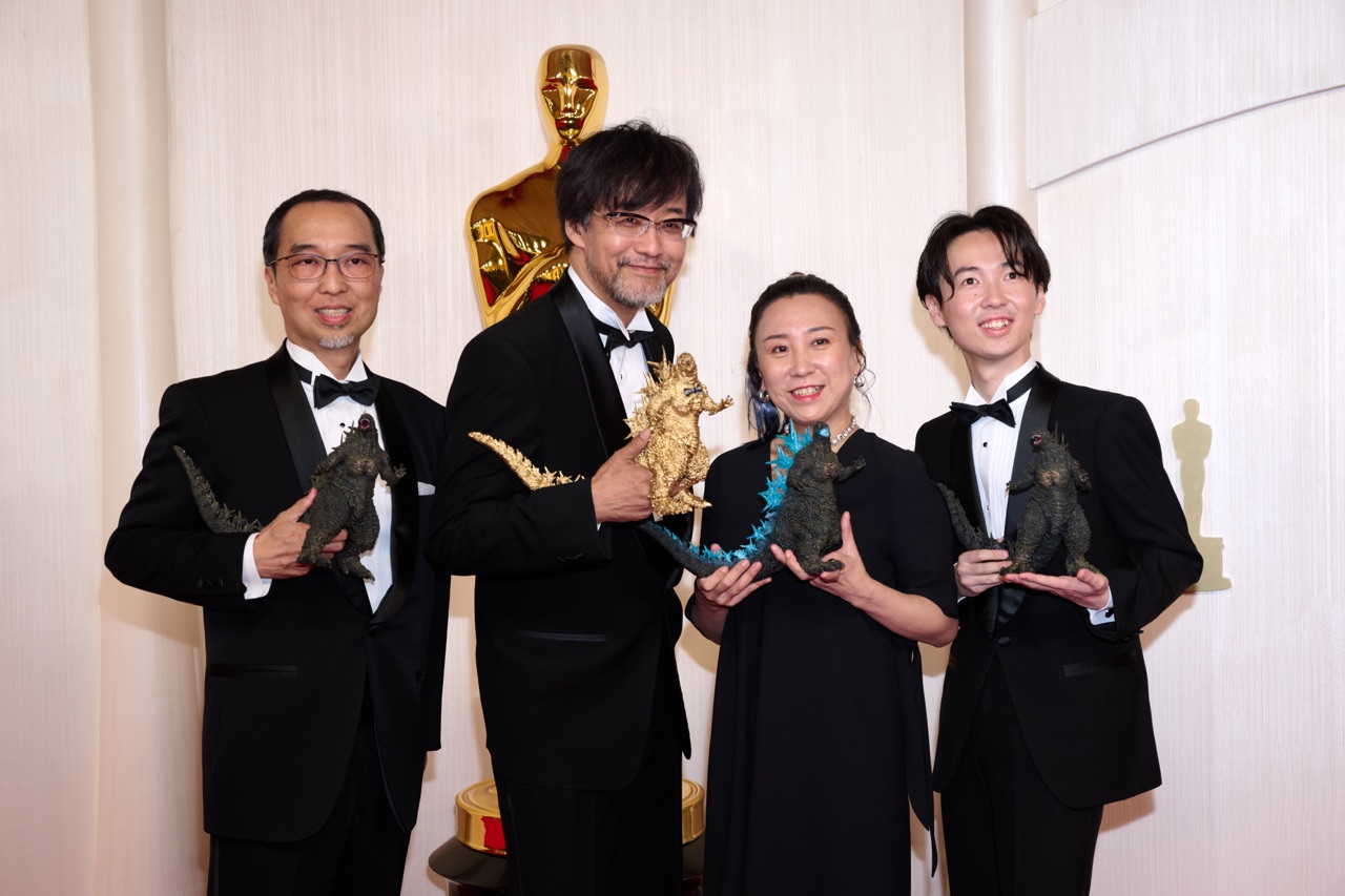 'Godzilla Minus One' wins the VFX Oscar - befores & afters