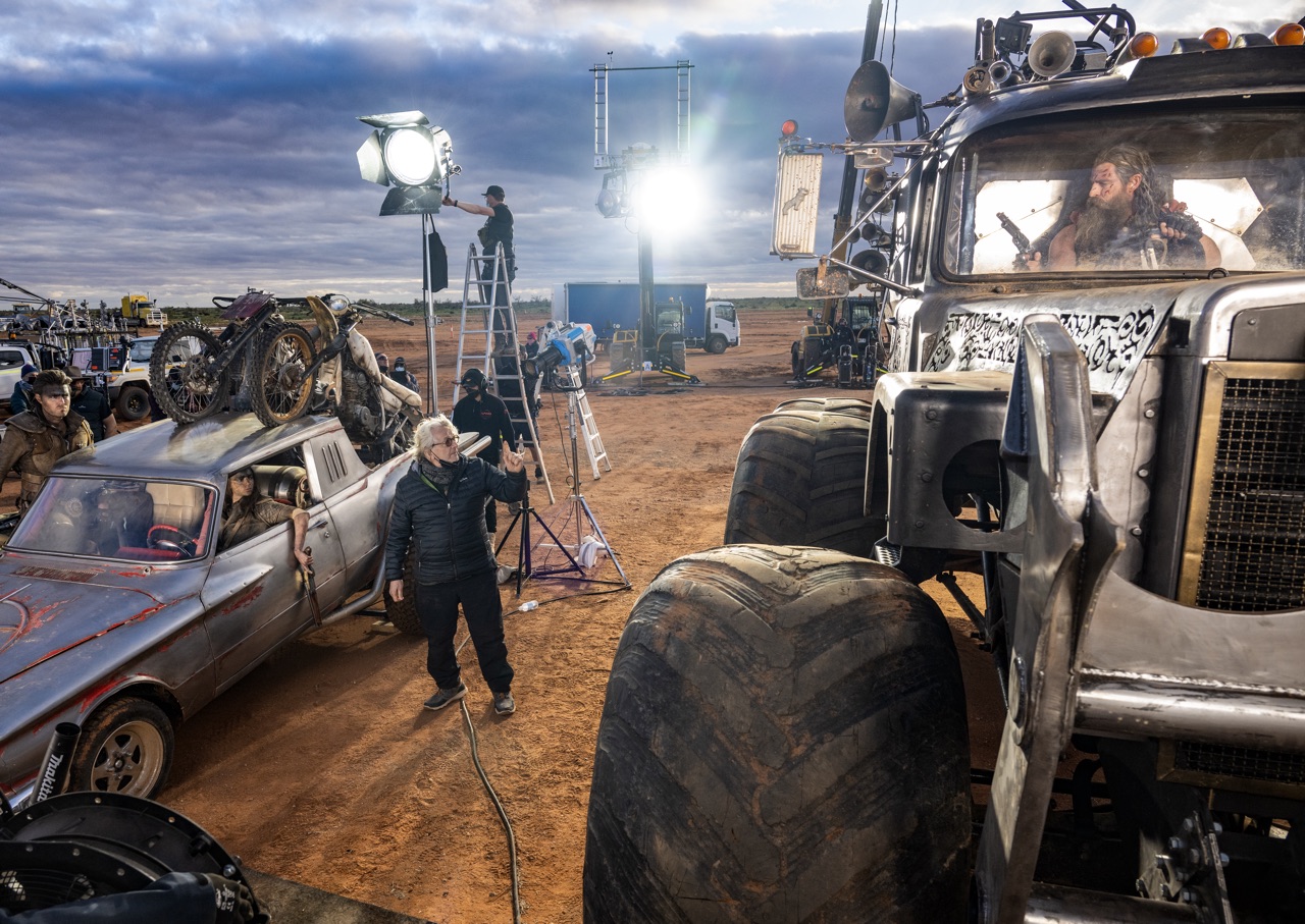 On The Set Pic: 'Furiosa: A Mad Max Saga' - befores & afters
