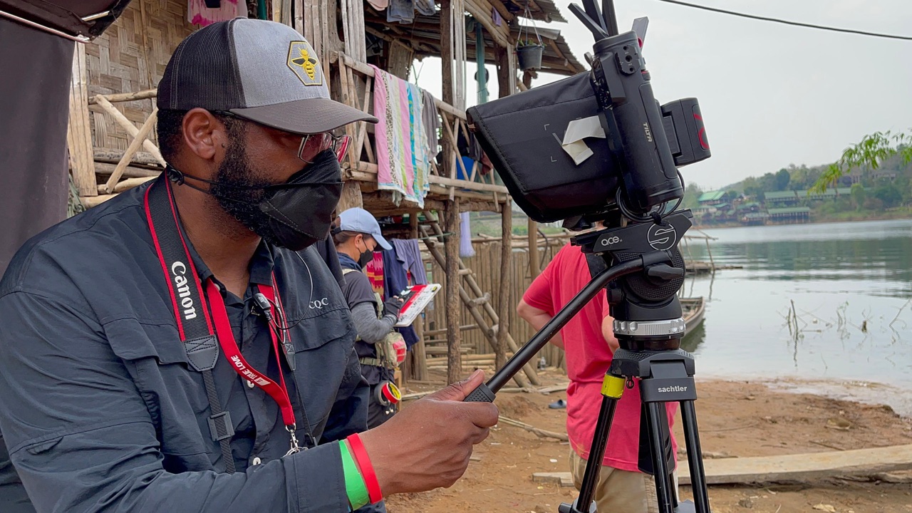 The on set VFX approach on ‘The Creator’ was different from most - befores & afters