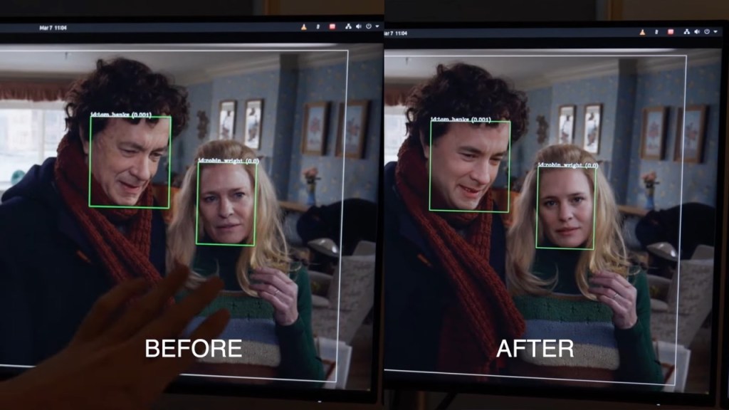 Behind the scenes of Robert Zemeckis' 'HERE' - befores & afters