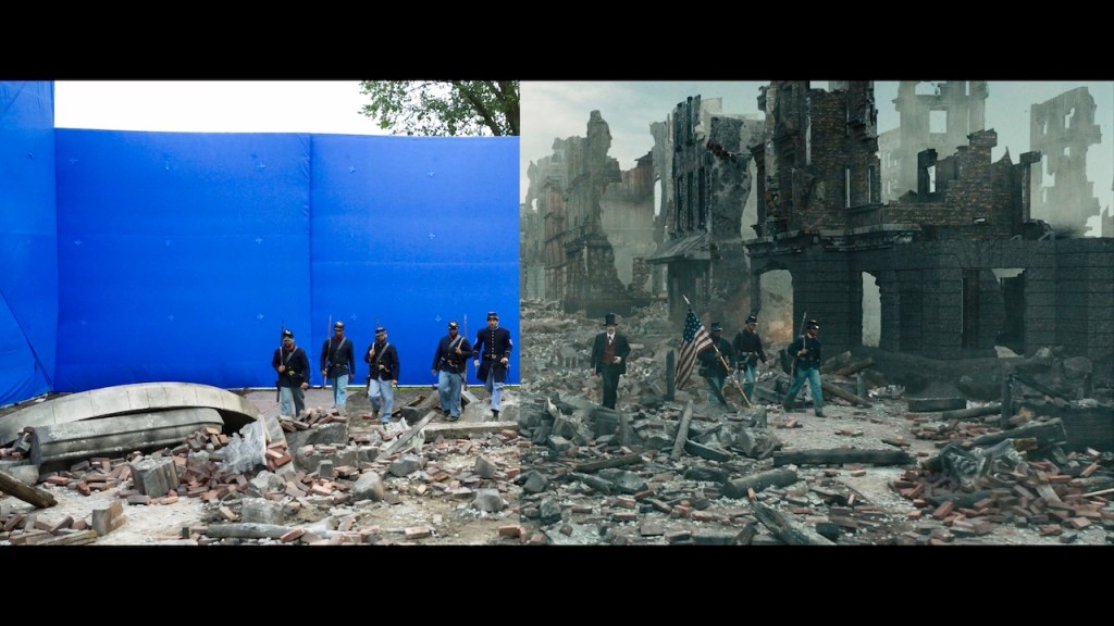 Behind the scenes of the VFX of 'Manhunt', with Zoic Studios - befores ...