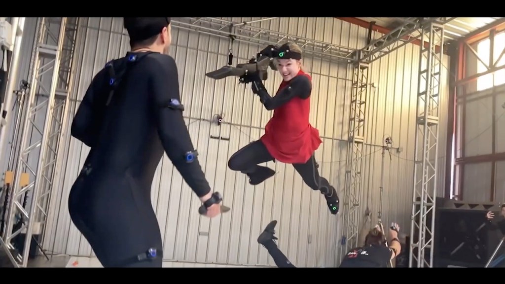 Watch this stuntvis for the ice skating scene in 'Argylle' - befores ...