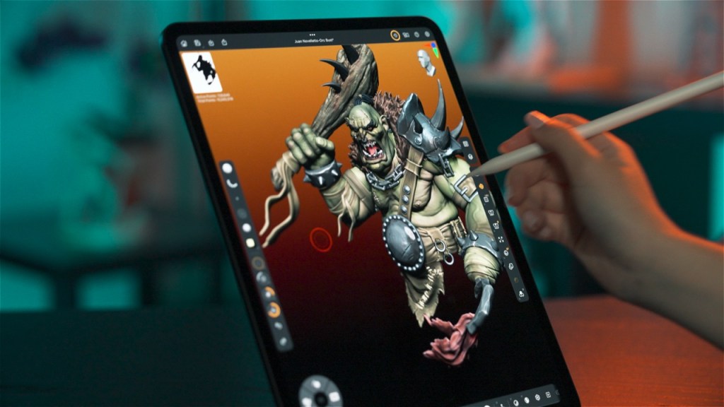 Maxon has released ZBrush for iPad - befores & afters