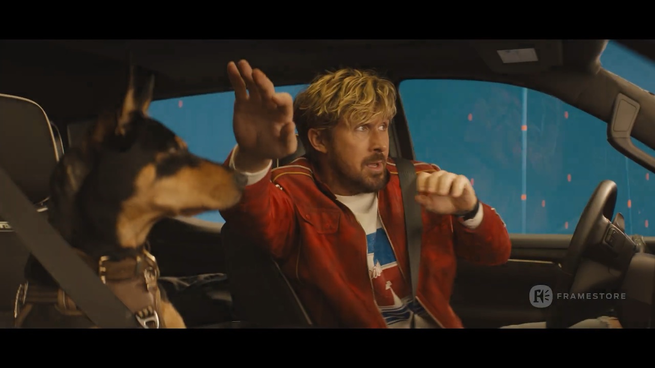 Watch Framestore's VFX breakdown reel for 'The Fall Guy' - befores & afters