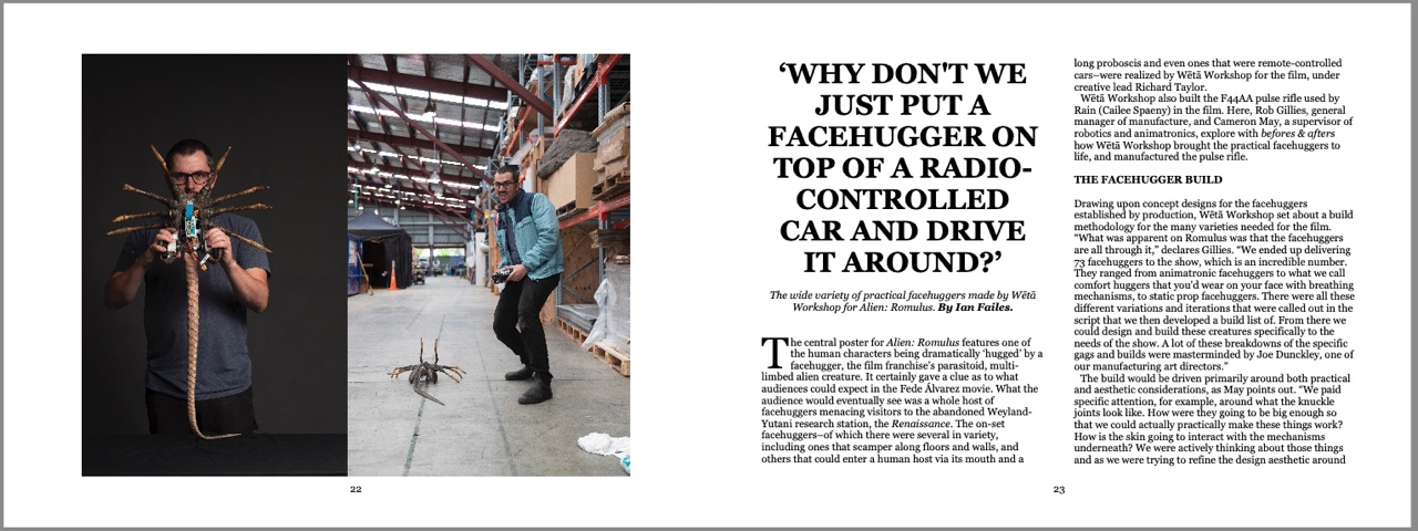 Behind the scenes of the practical and digital creatures and worlds of ...