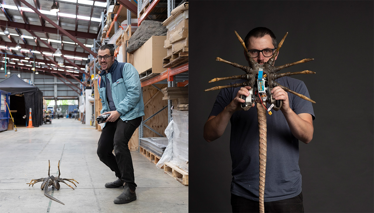 ‘Why don't we just put a facehugger on top of a radio-controlled car ...