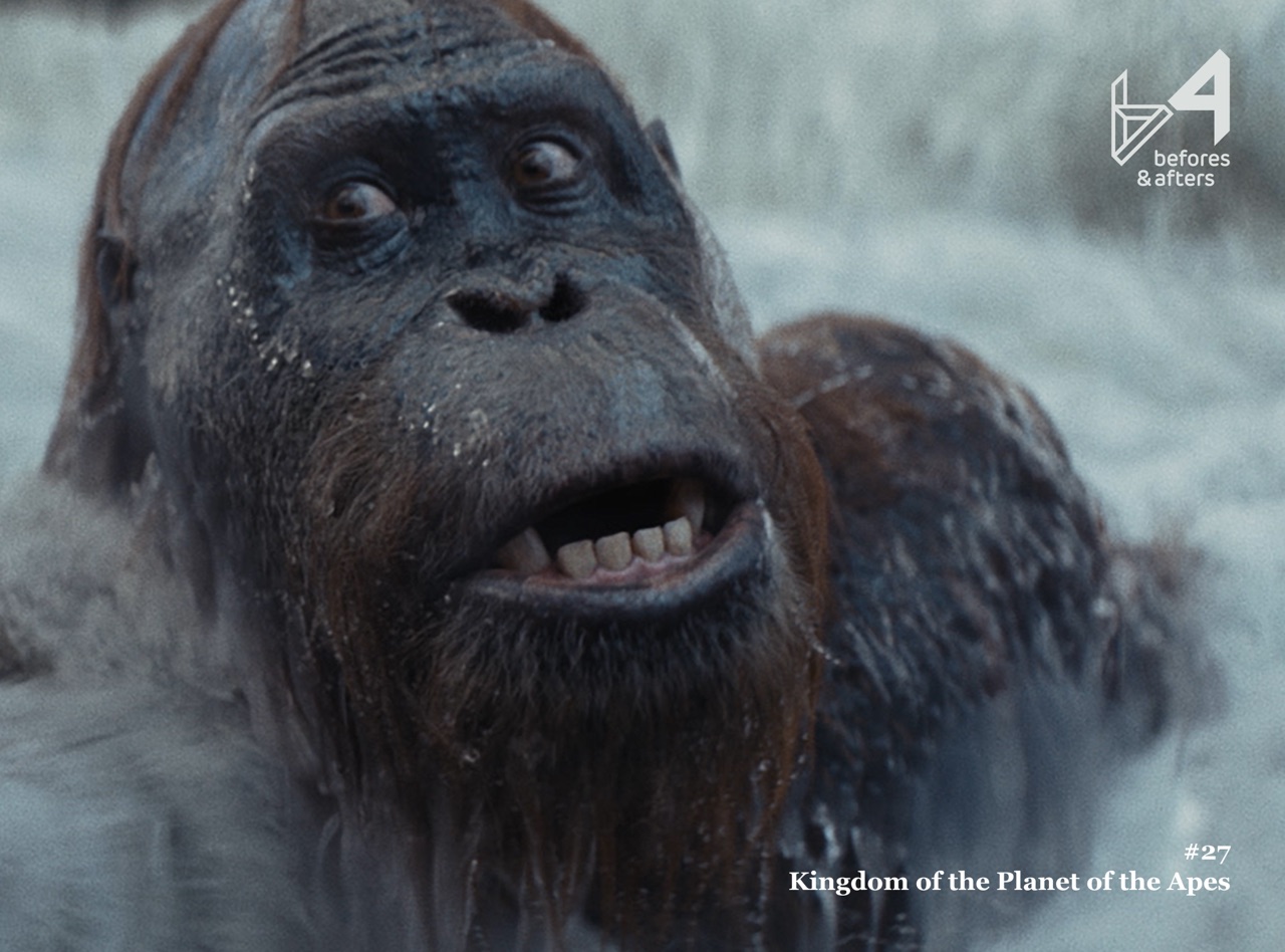 issue #27 – Kingdom of the Planet of the Apes - befores & afters