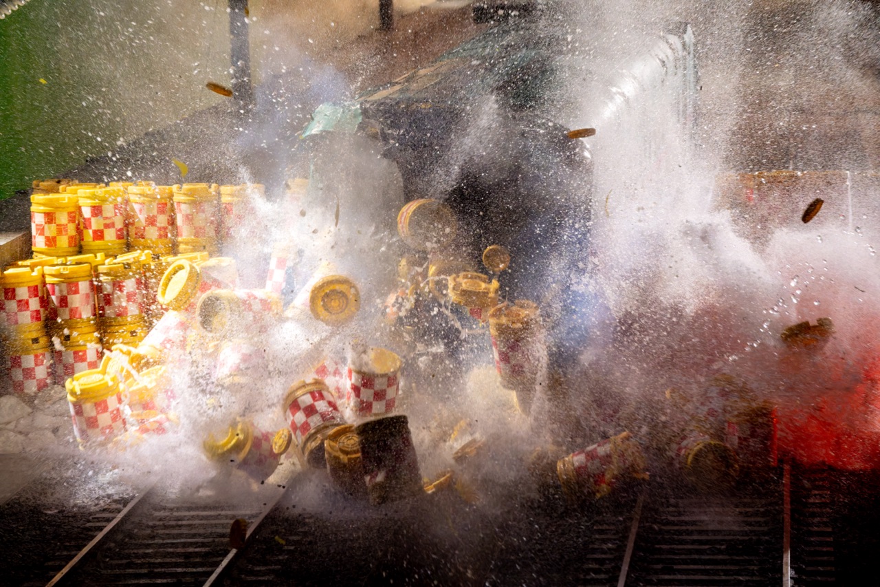 Orchestrating a ‘Bullet Train Explosion’ - befores & afters