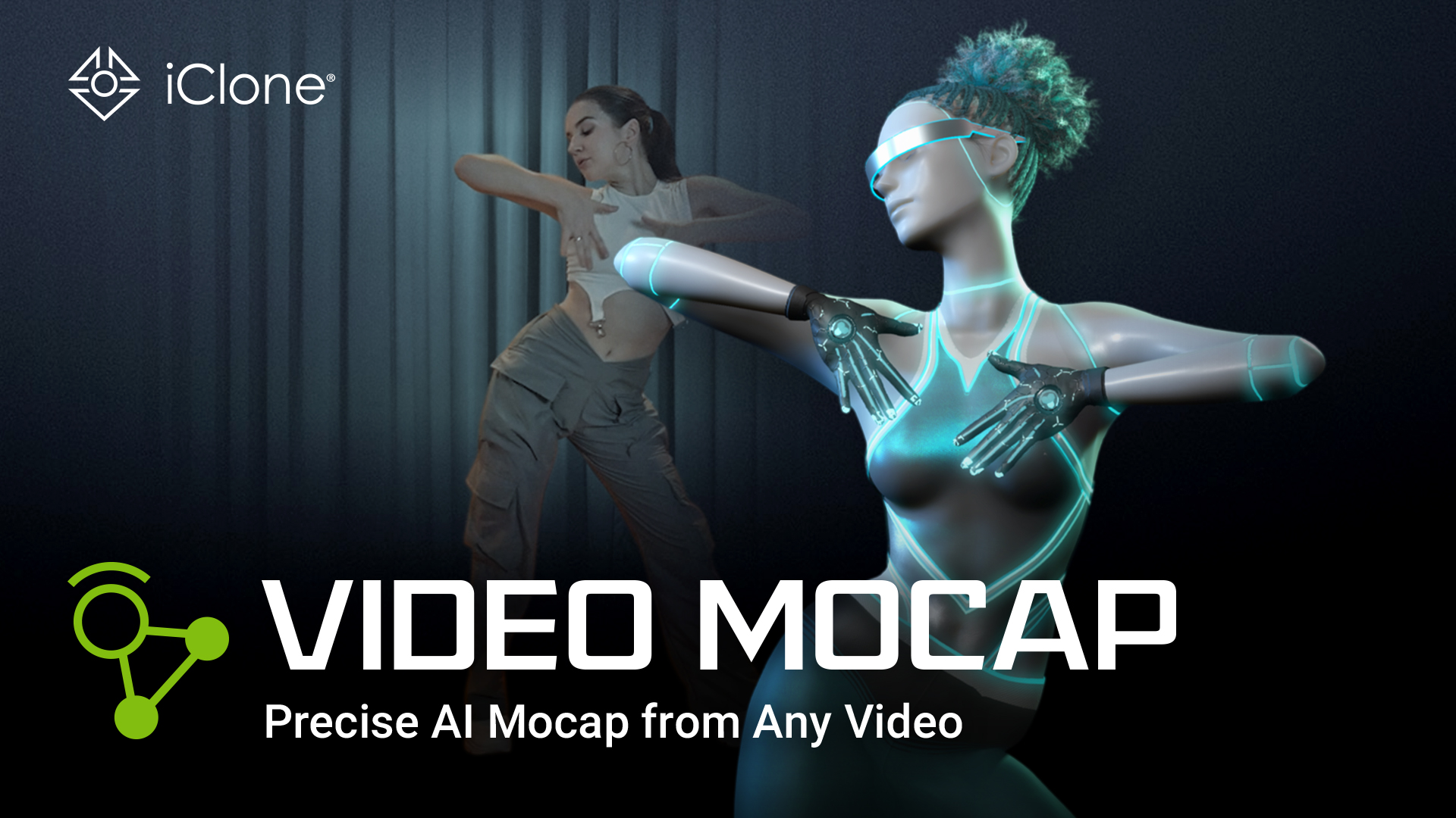 iClone Video Mocap Converts Videos into Editable 3D Motions - befores & afters