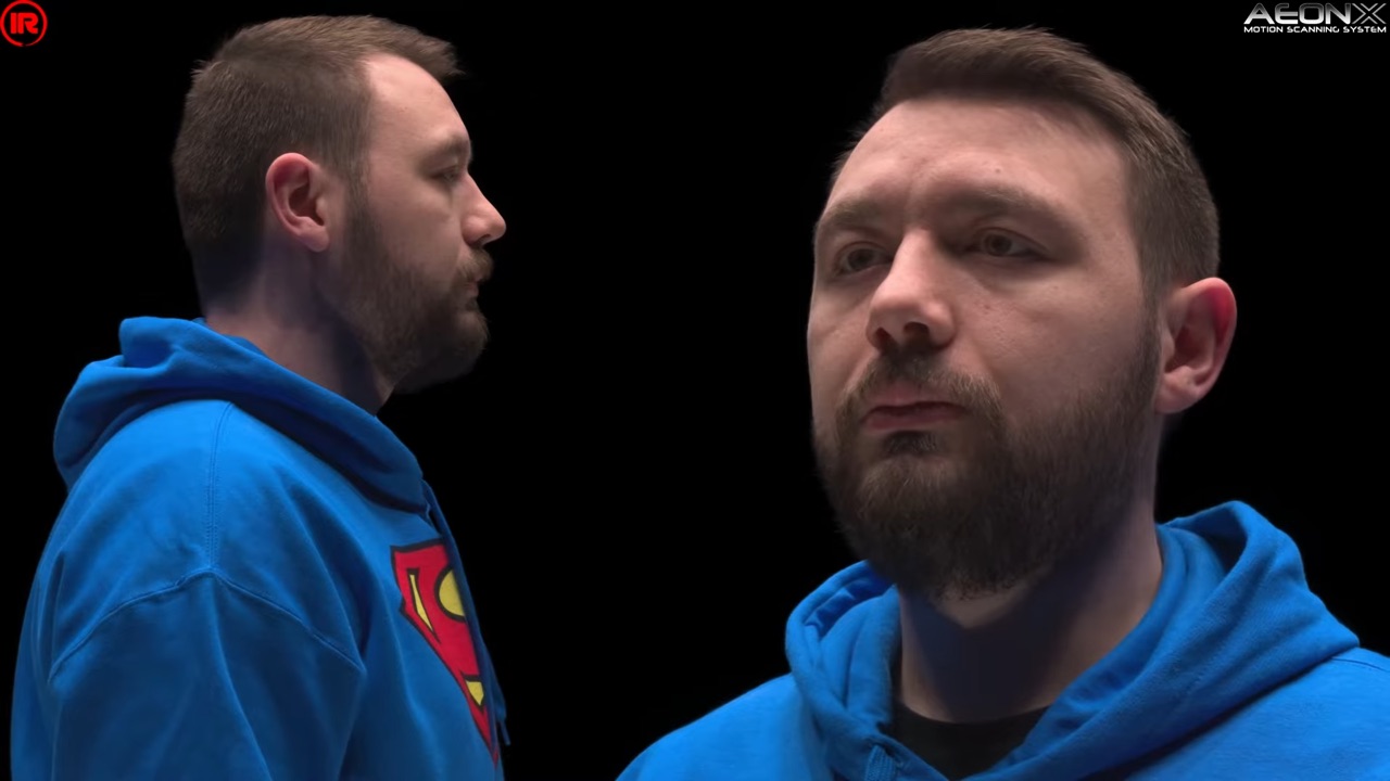 Infinite Realities on the path to 4D gaussian splatting in digital human capture - befores & afters