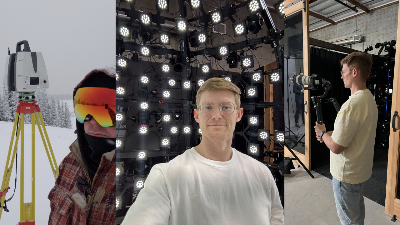 How on-set scanning of environments and actor capture works - befores ...