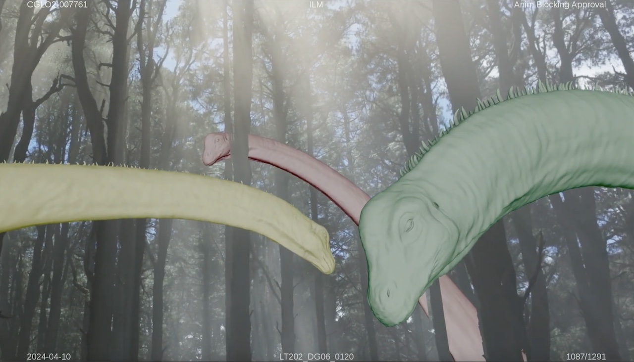 Watch this official VFX breakdown for 'The Dinosaurs' - befores & afters